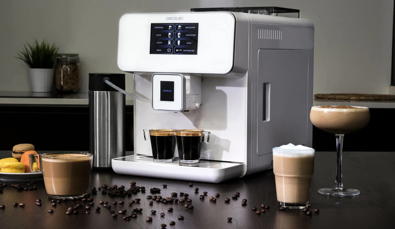 Descubre la cafetera automática para café normal y descafeinado ...