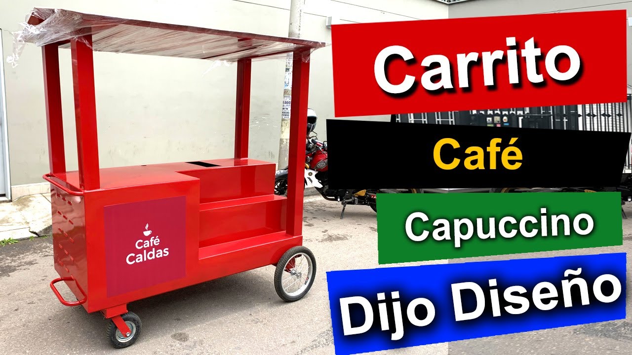 Carritos de café móviles: el alma de tu cafetería ambulante
