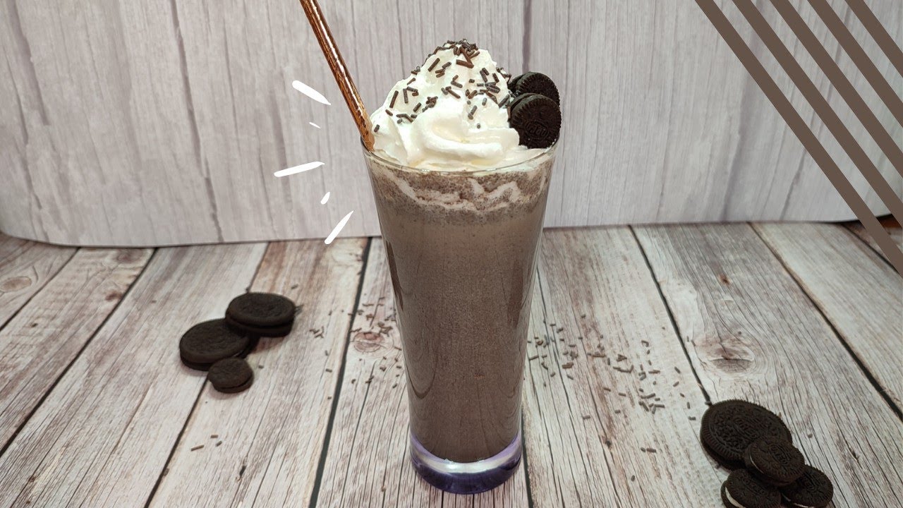 Disfruta de un delicioso frappé de Oreo con café y despierta tus sentidos